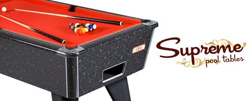 Supreme Pool Tables – Sherwood Sport
