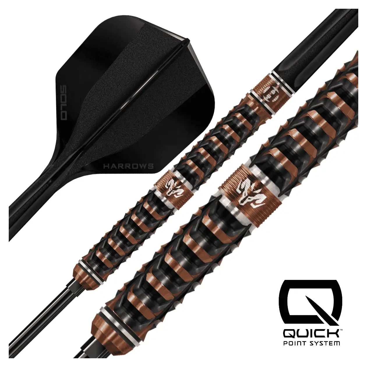 Harrows Wolfram Trinity 97% Tungsten Steel Tip Darts - 23g – Sherwood Sport