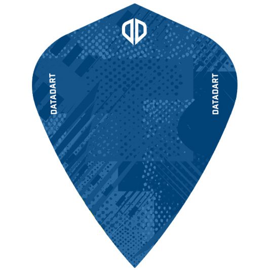 Datadart Grunge Blue Dart Flights - Sherwood Sport