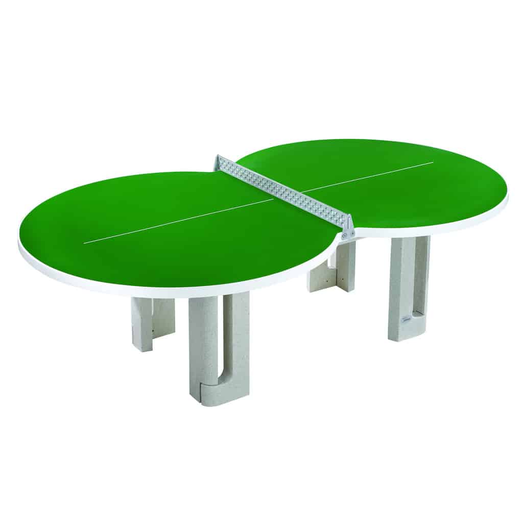 Butterfly Green Figure 8 Concrete Table Tennis Table – Sherwood Sport