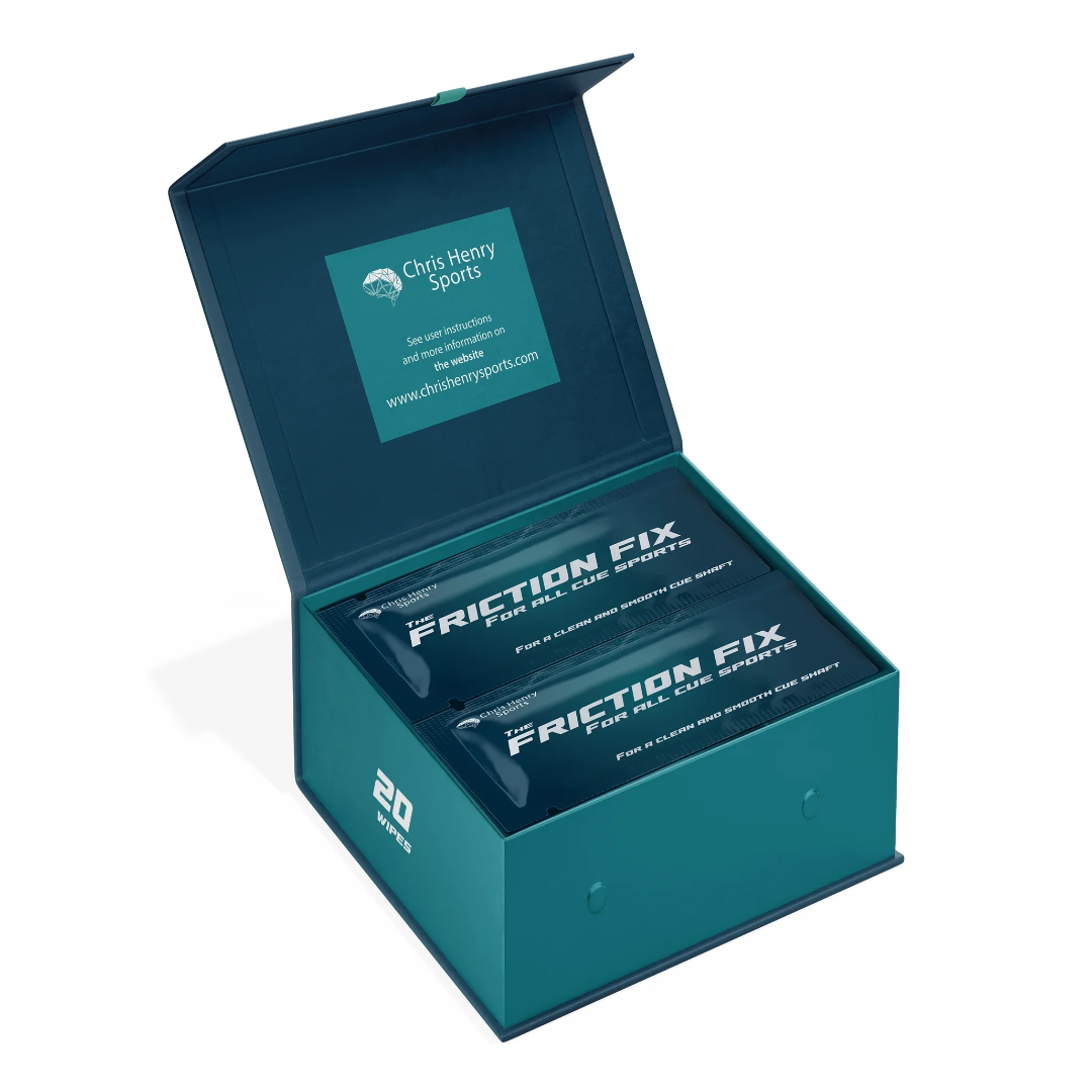 Chris Henry | The Friction Fix - Smooth Cue Wipes – Sherwood Sport