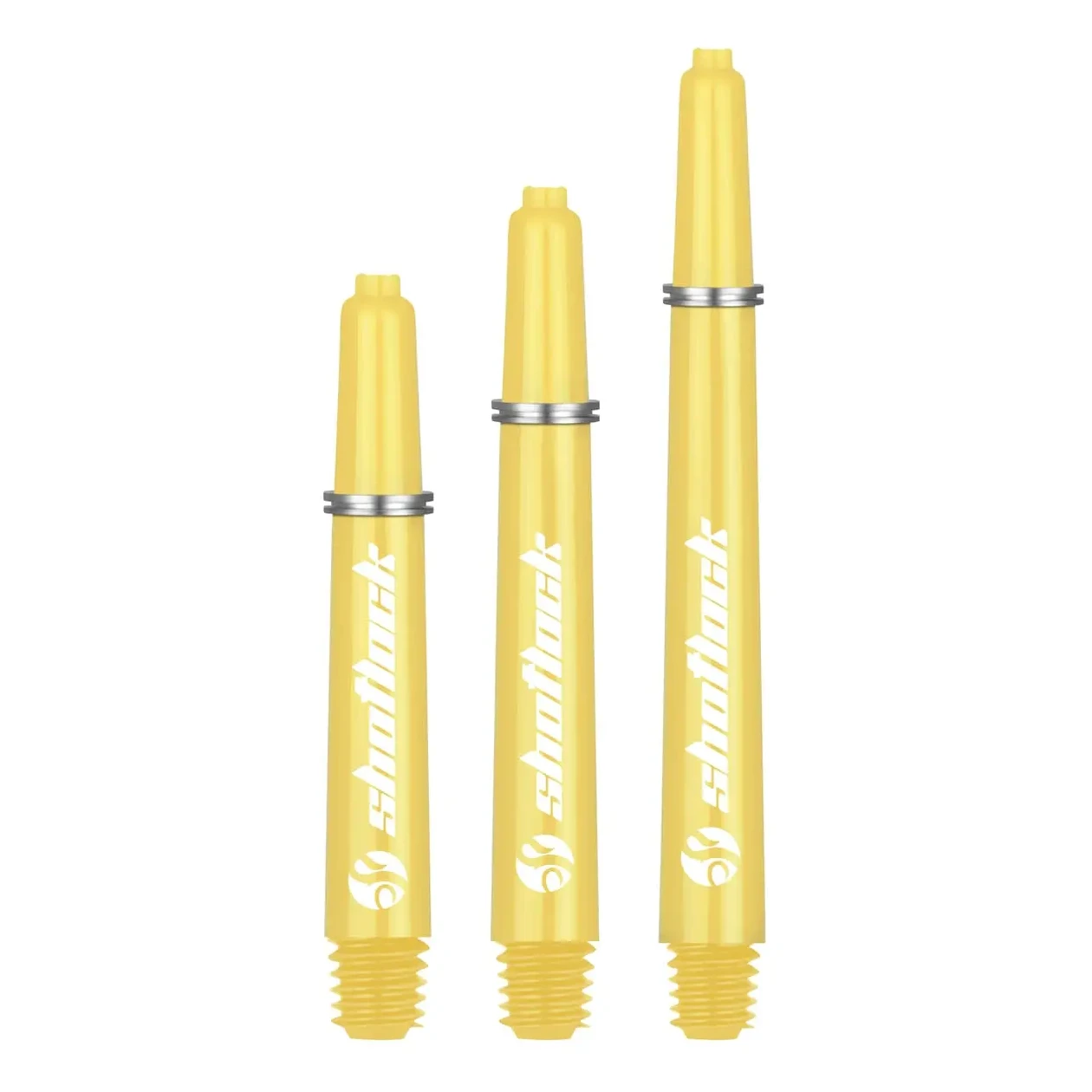 Shot Lock Dart Shaft Yellow - Medium – Sherwood Sport