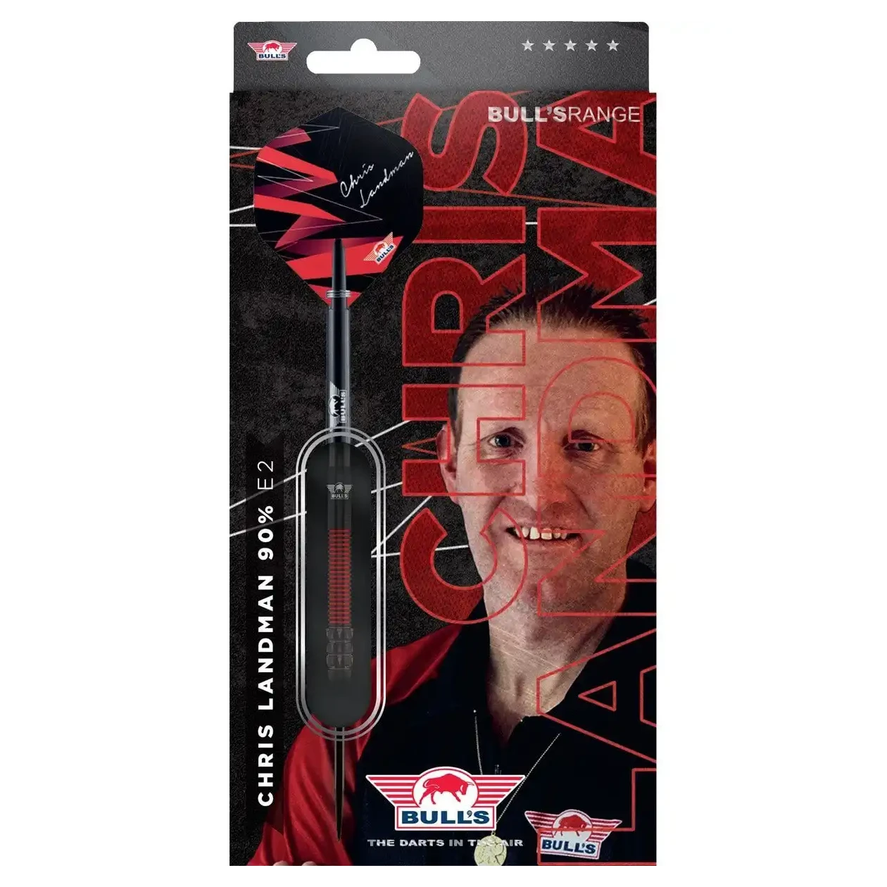 Bulls NL Chris Landman E2 90%Tungsten Steel Tip Darts - 23g – Sherwood ...