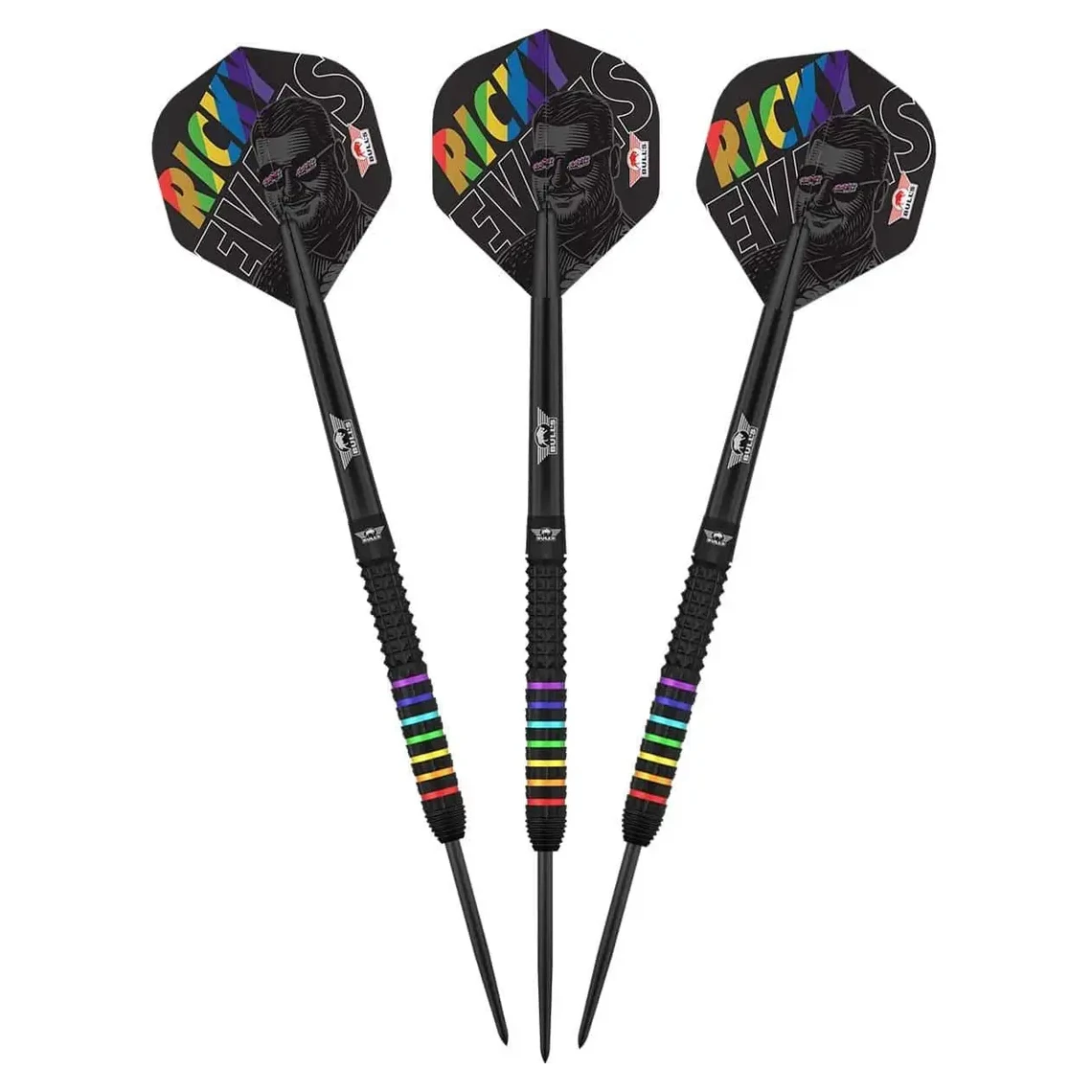 Bulls NL Ricky Evans 95% Tungsten Steel Tip Darts - 24g – Sherwood Sport