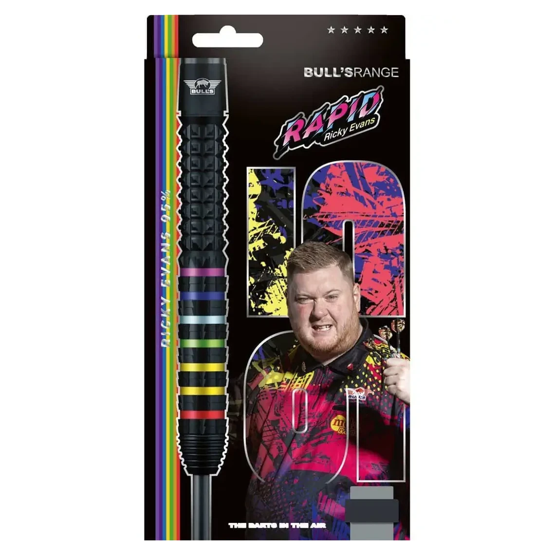Bulls NL Ricky Evans 95% Tungsten Steel Tip Darts - 25g – Sherwood Sport